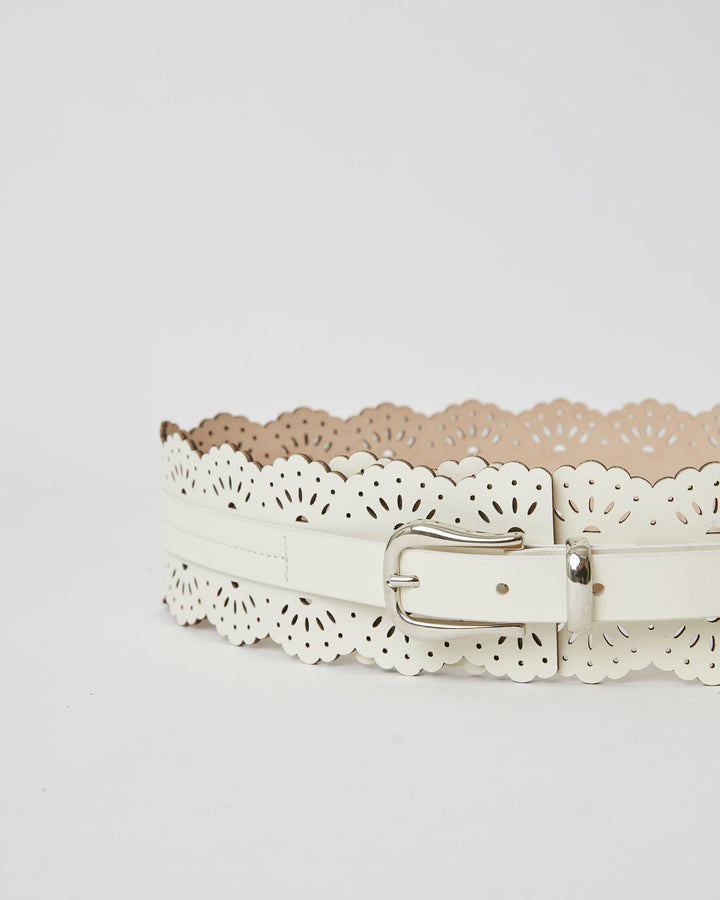 white leather belt | Designer Belt Collection | Coveti