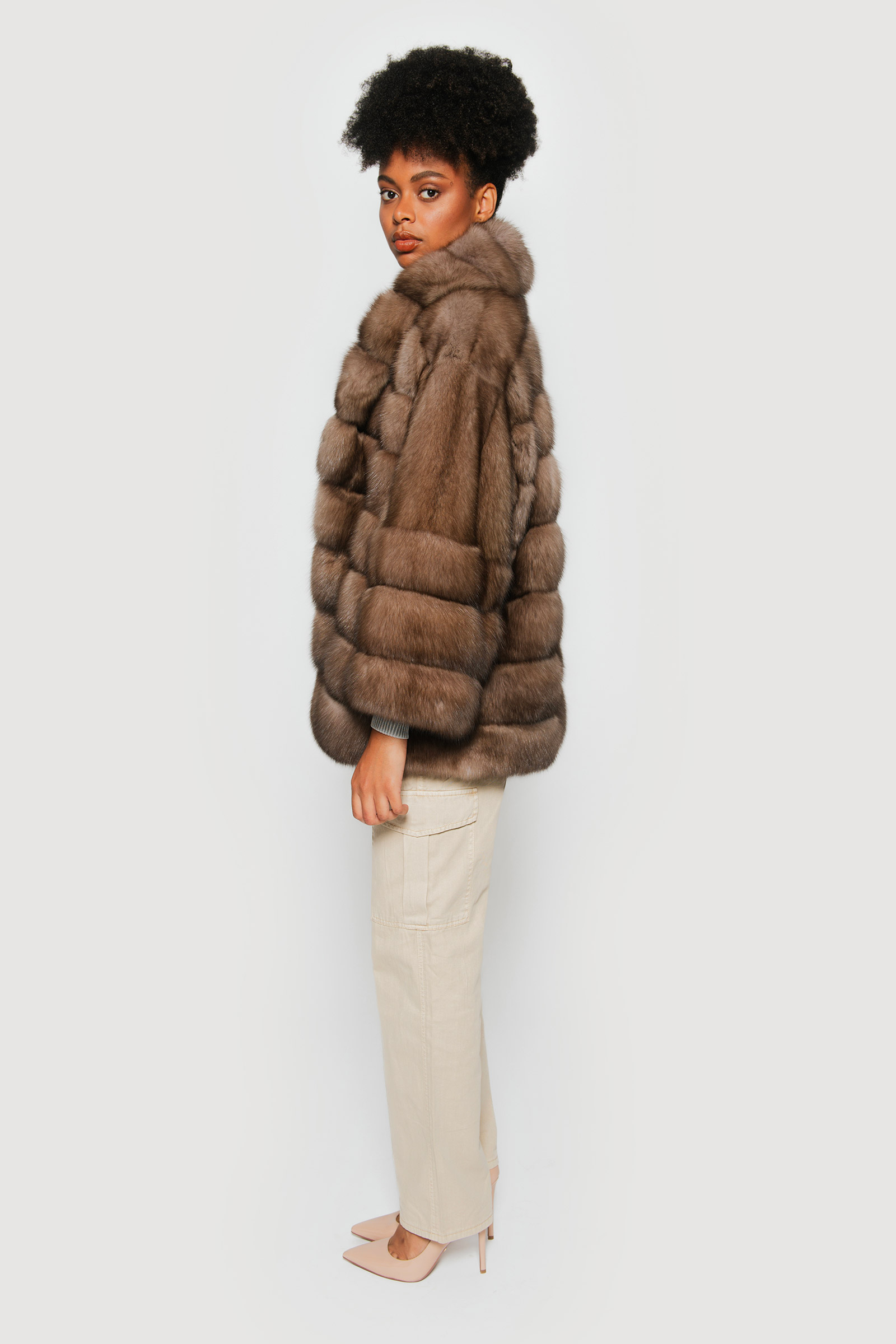 Brown Sable Coats | Luxury Fur Collection | Coveti