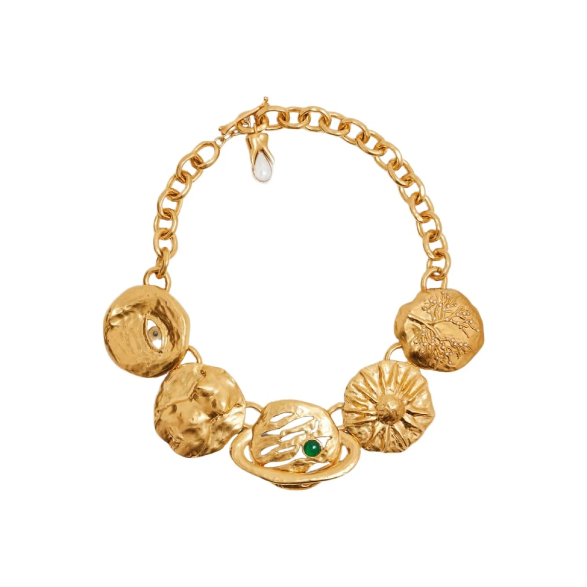 Schiaparelli Medallion Necklace necklaces | Haute Couture Designer | Coveti